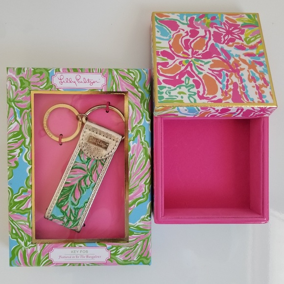 Lilly Pulitzer | Accessories | Lilly Pulitzer Small Lacquer Box And Key ...
